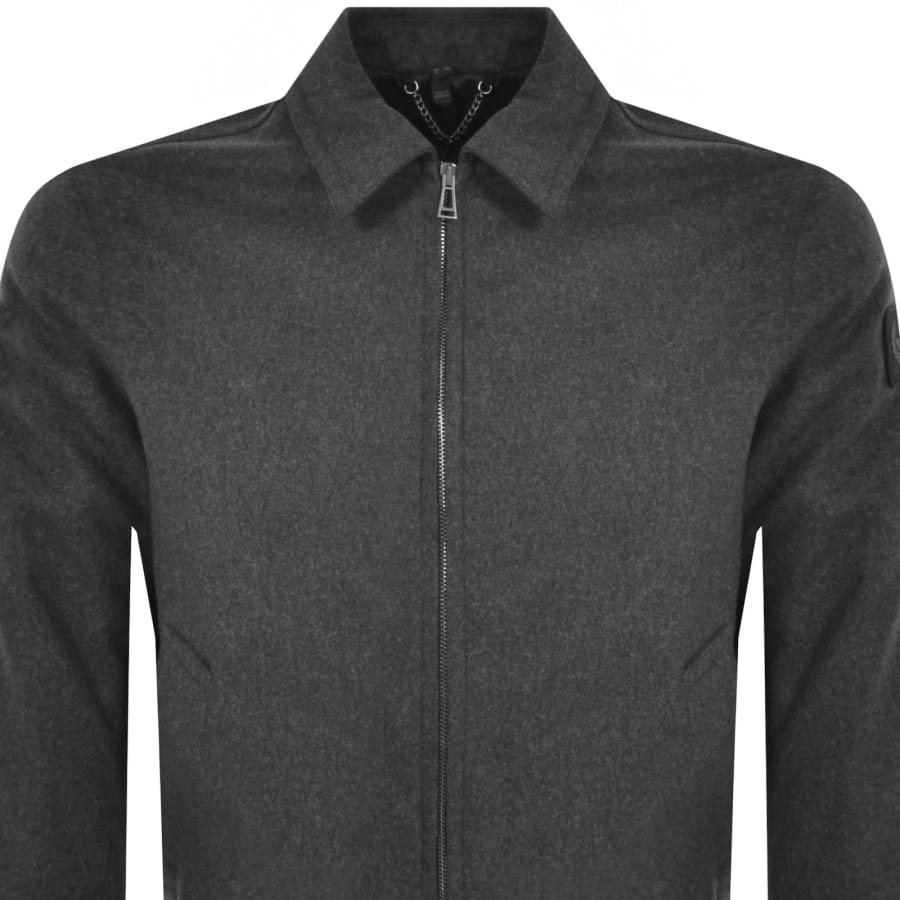 Belstaff Palmer Wool Blend Jacket Grey | Mainline Menswear